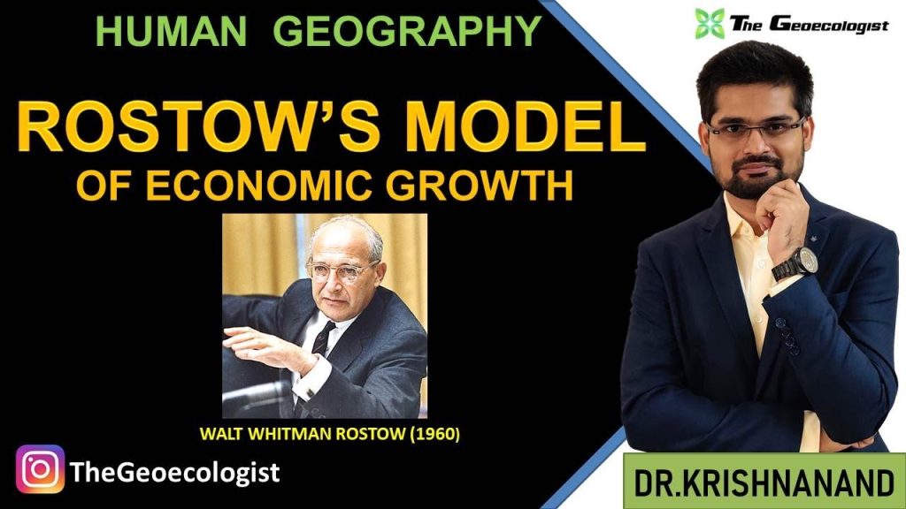 Rostow Model| Rostow's Model of Economic Growth |UPSC - TheGeoecologist
