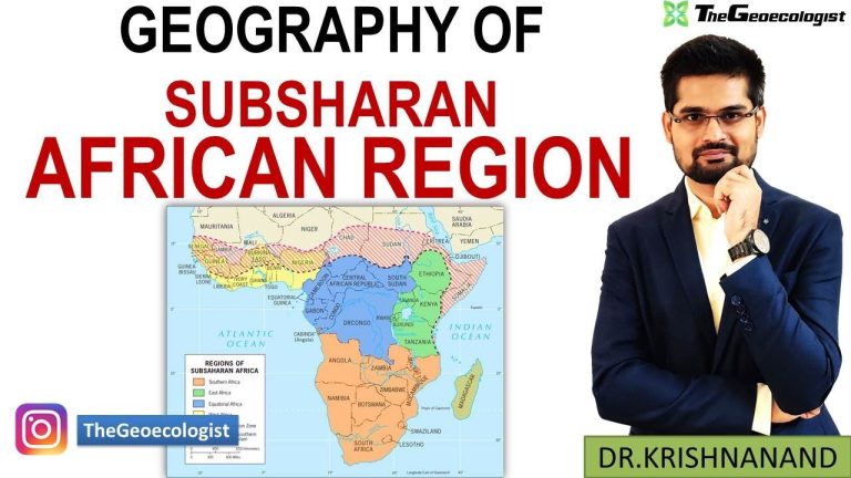 Geography of Sub-Saharan Africa-African Region-Geoecologist ...
