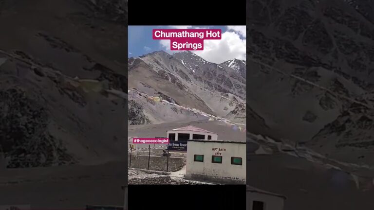 Chumathang Hot Springs- Geothermal Energy - Ladakh #shorts ...