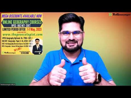 Best geography optional online course-ugc net jrf- cuet - thegeoecologist - TheGeoecologist