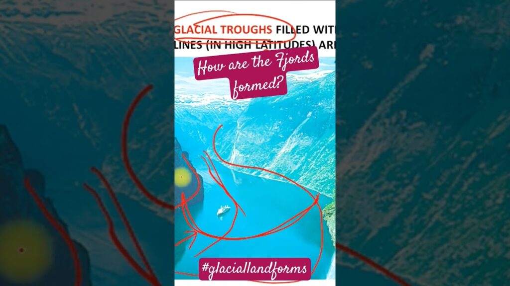 How are the Fjords formed? -GS1- TheGeoecologist #shorts - TheGeoecologist