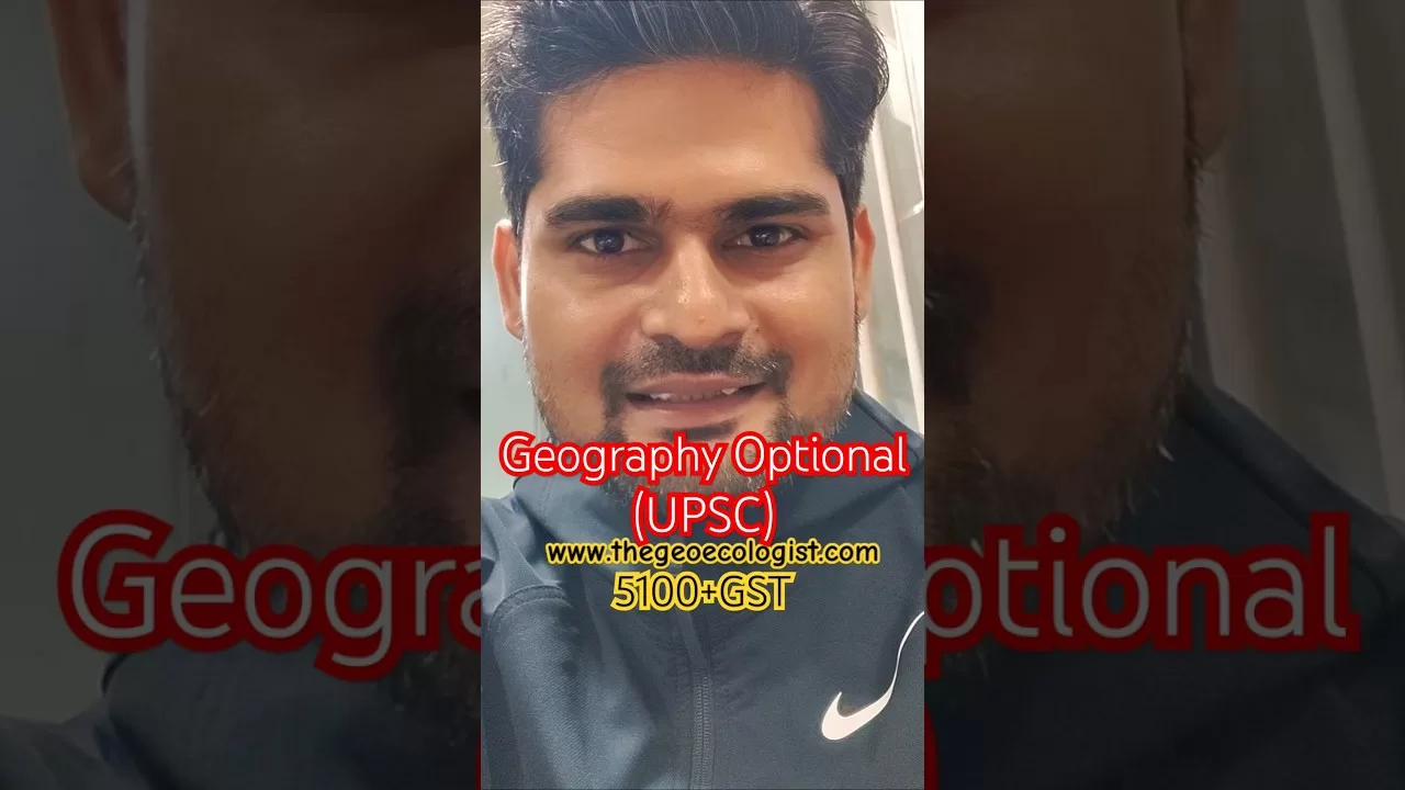 Best Geography Optional Course #thegeoecologist #upsc #shorts - TheGeoecologist