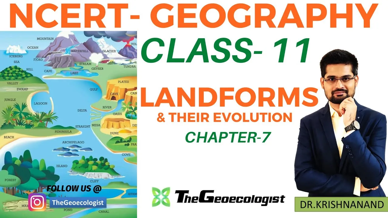 Landforms and their Evolution- NCERT Geography Class 11- Chapter 7 ...