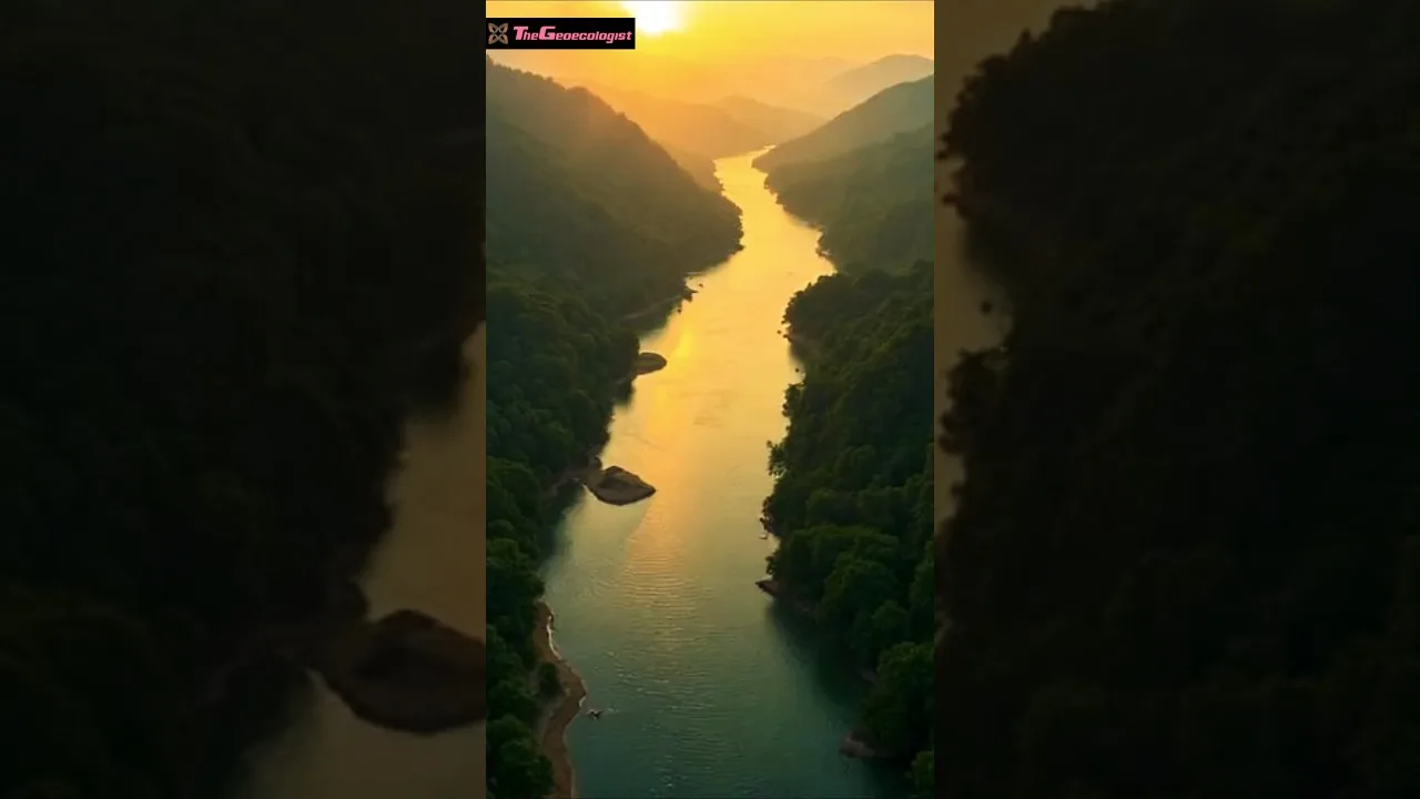 Why Does India Have So Many Rivers? 🌊 #shorts - TheGeoecologist
