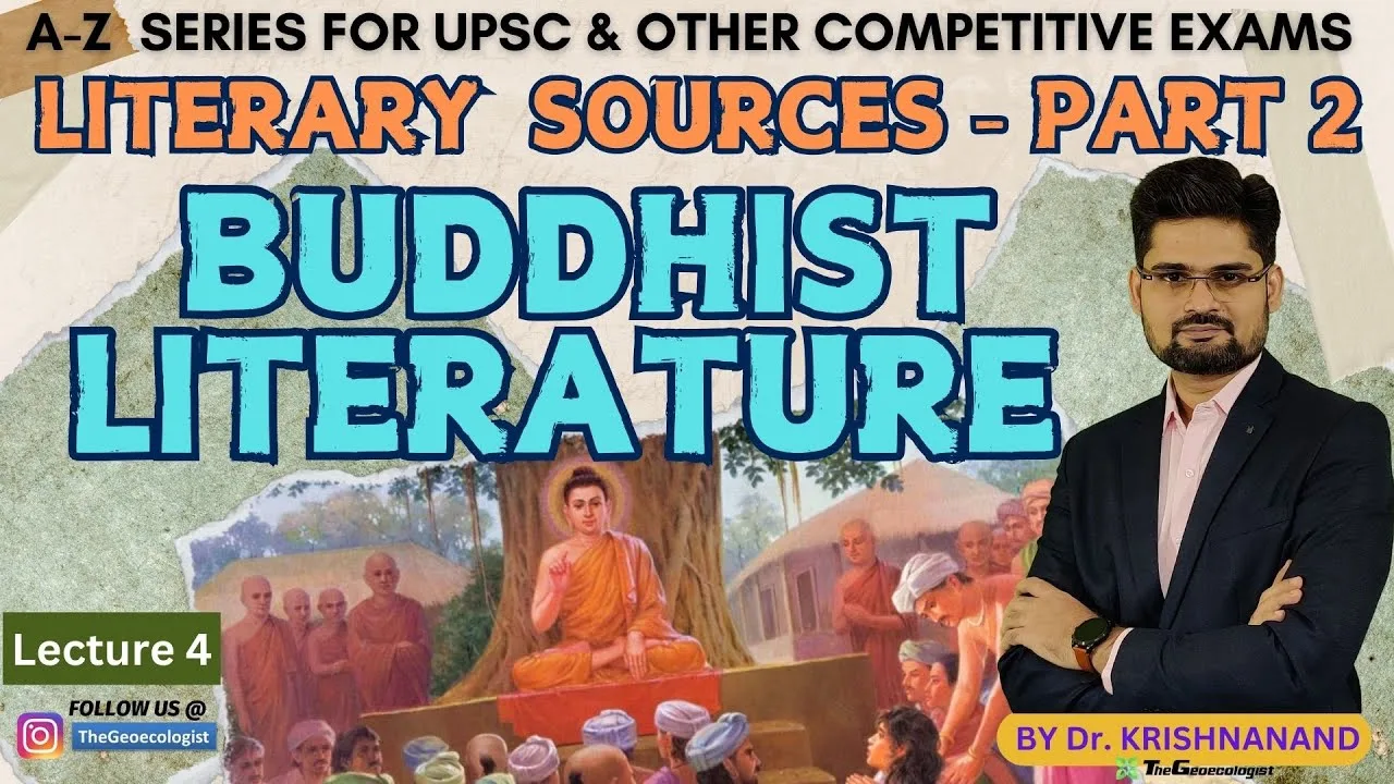 Buddhist Literature -Literary Sources of Ancient India (Part 2 ...