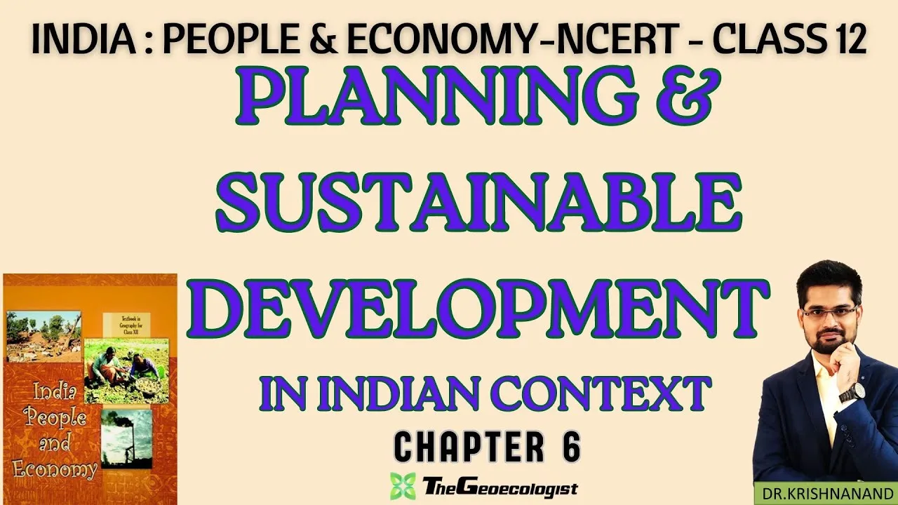 Planning and Sustainable Development in Indian Context- Chapter 6 ...
