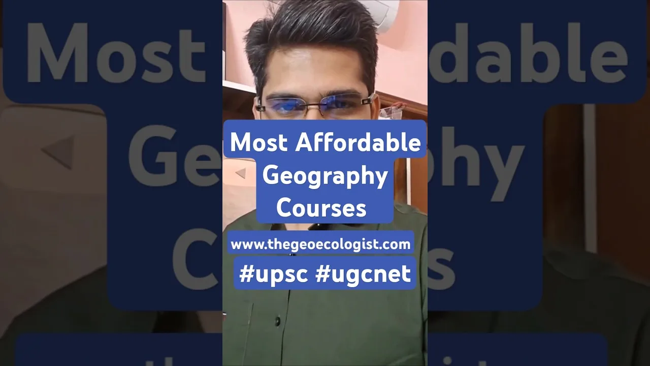 Best geography optional teacher - TheGeoecologist #shorts #upsc #ugcnetgeography - TheGeoecologist