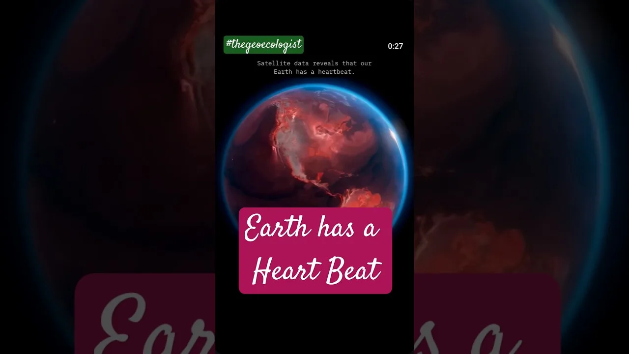 Earth has a heart beat #earth #heartbeat #viralvideo #shorts ...