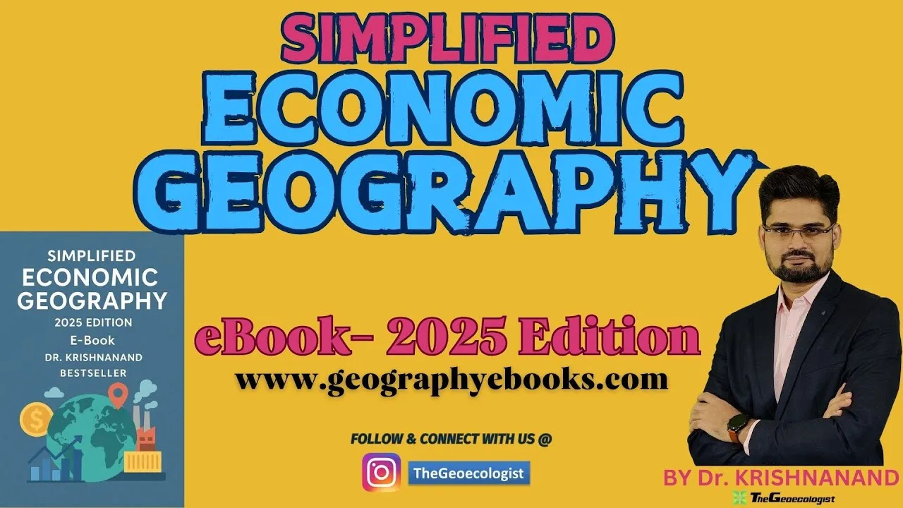 Simplified Economic Geography-2025 Edition-TheGeoecologist ...