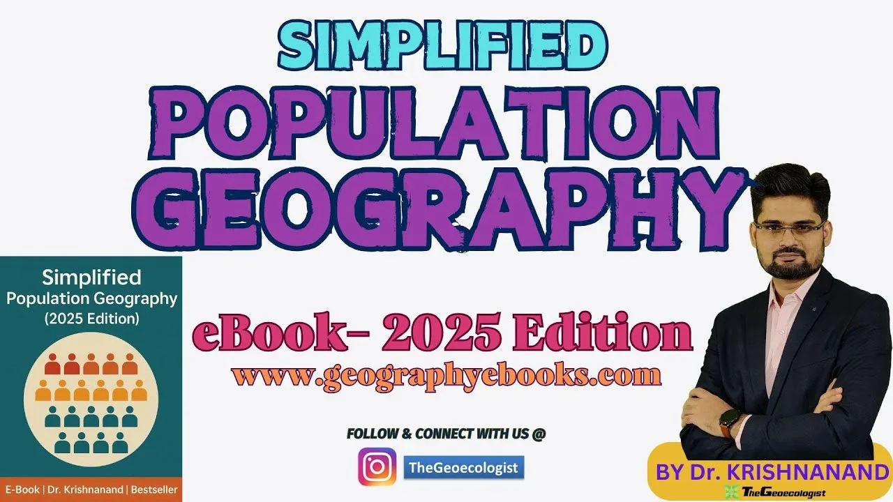Simplified Population Geography- 2025 Edition-TheGeoecologist ...